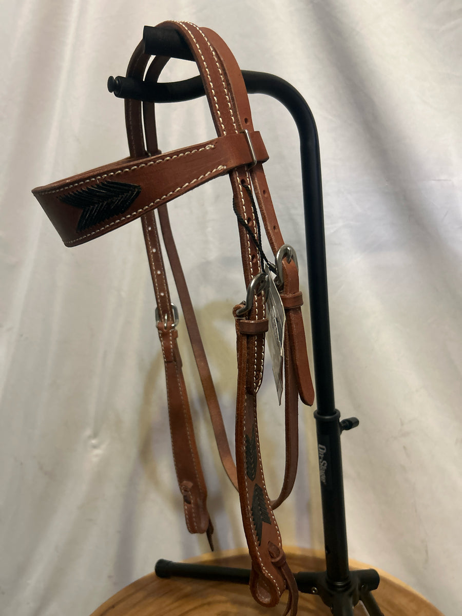 Circle Y Leather Med. Oil NEW Headstall – Tack Solutions